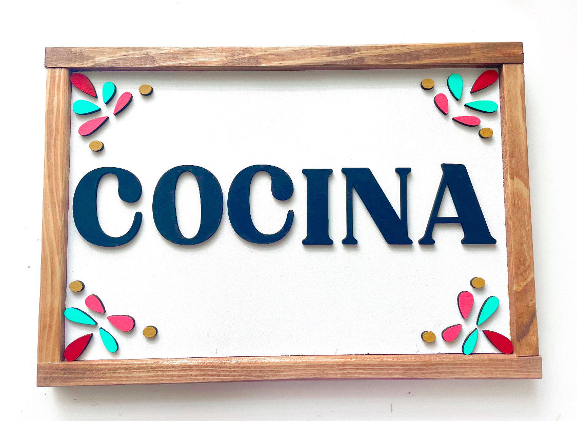 Cocina Sign (pre order) – Bonita Vida