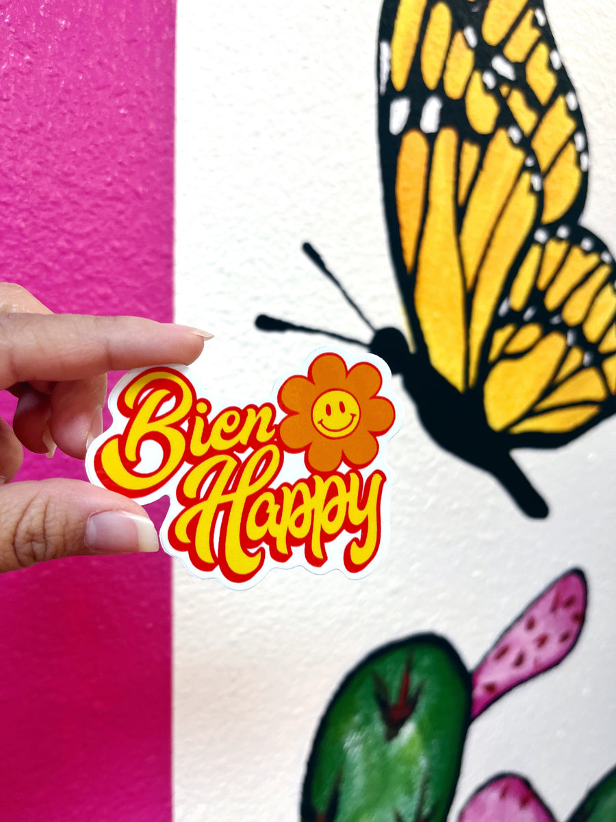 Bien Happy Sticker – Bonita Vida